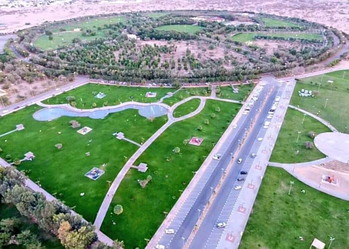 This is the Saudi city whose waterfalls never stop throughout the year ...