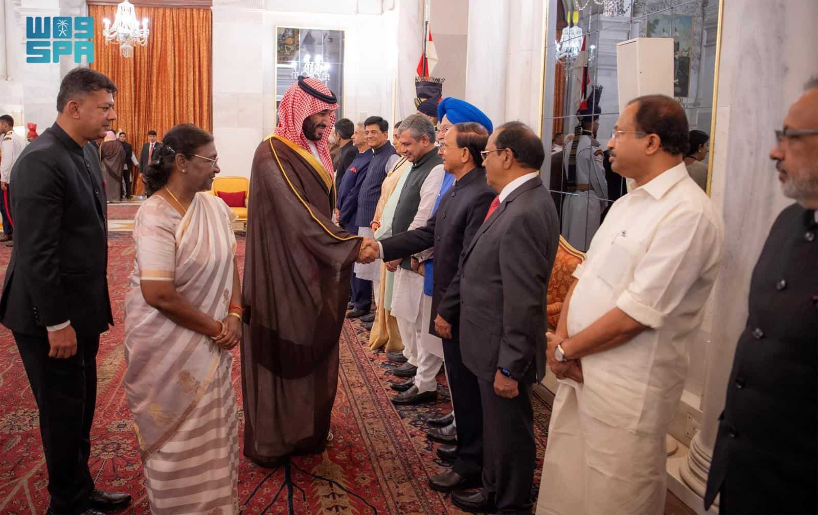 HRH Crown Prince Meets with President of India | Leaders