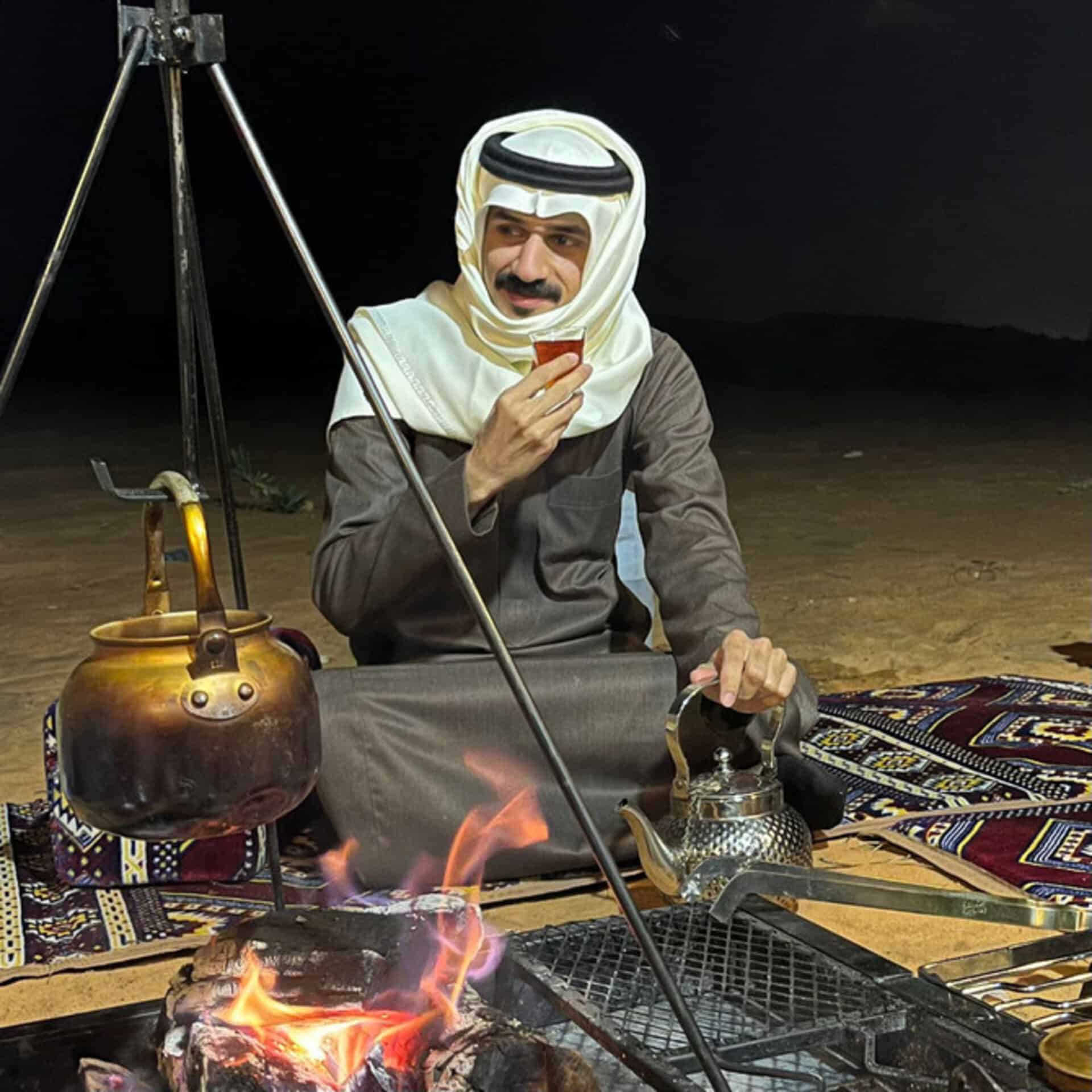 Saudi Influencer Presents Culture by Showcasing Beverages | Leaders