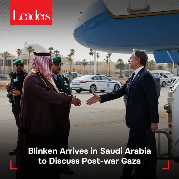 RELIVE: Crown Prince Mohammed bin Salman Meets Blinken | Leaders