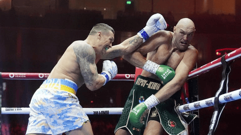 Usyk Defeats Fury in Saudi Arabia Becoming World’s Undisputed ...
