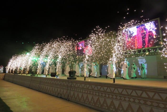Al-Baha Lights Festival Opens in Beni Hassan Governorate | Leaders