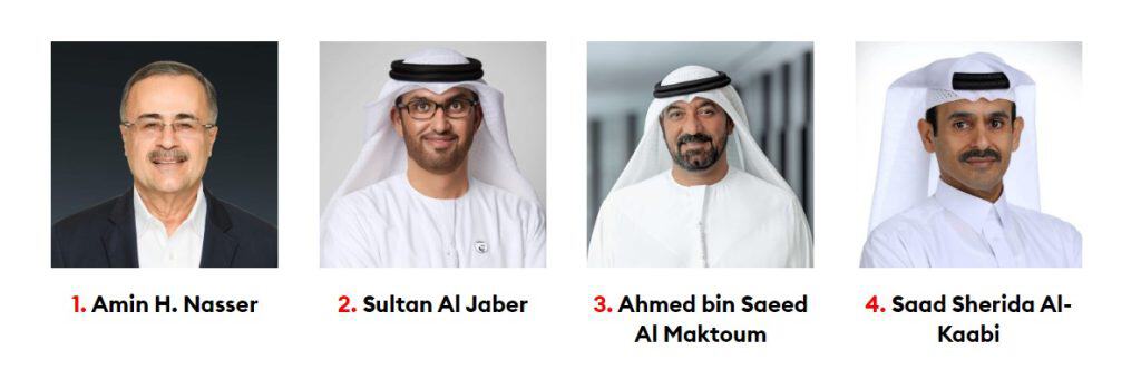 Saudi Aramco Chief Leads Forbes ME's Top 100 CEOs 2024 | Leaders