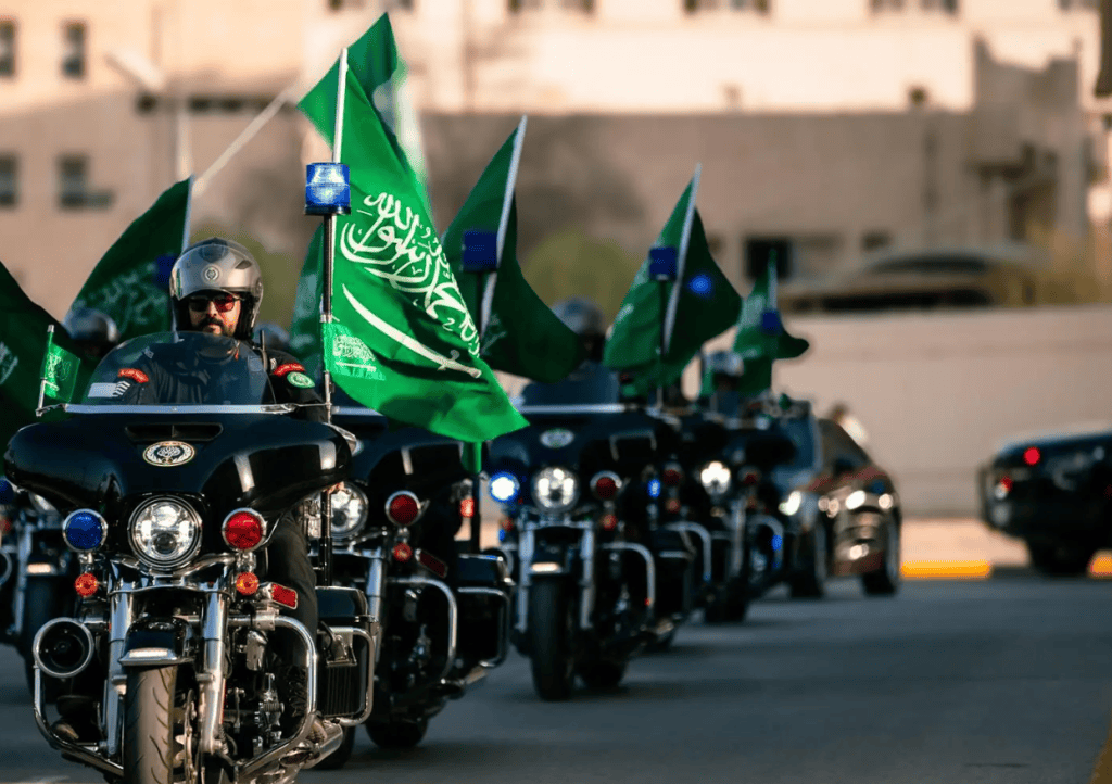 Saudi National Day 2024: Royal Guard Parades March through Riyadh ...