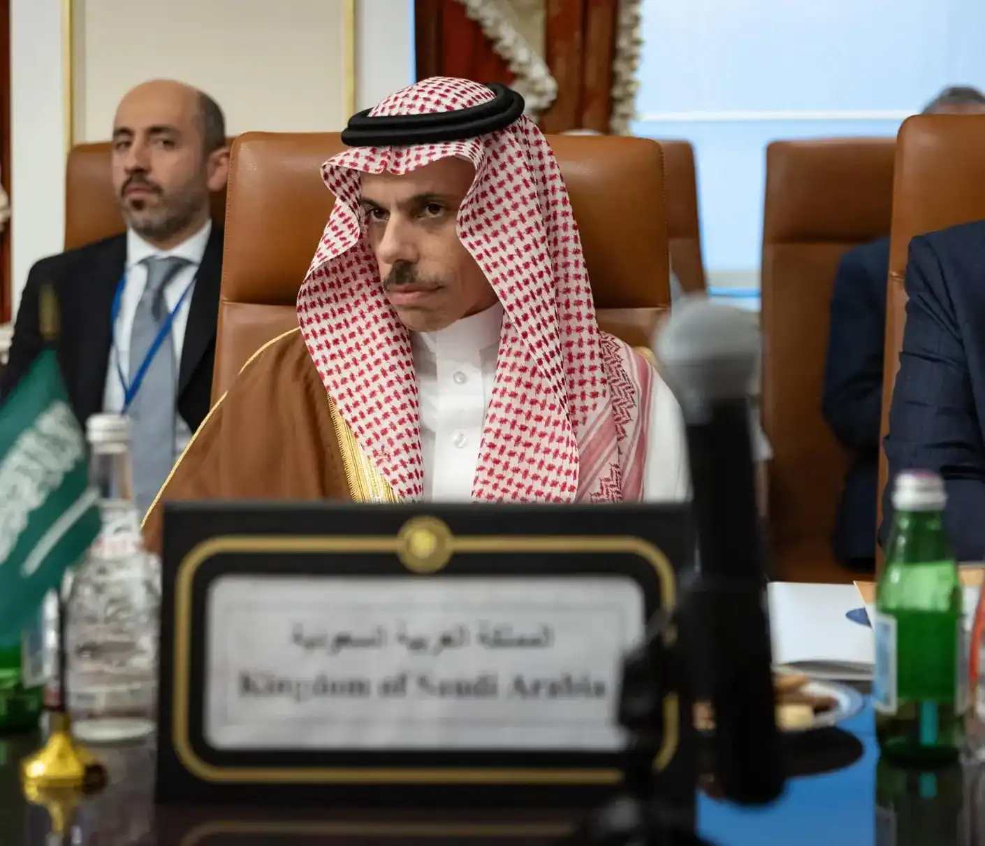 Saudi Foreign Minister Participates in GCC-Benelux Meeting | Leaders