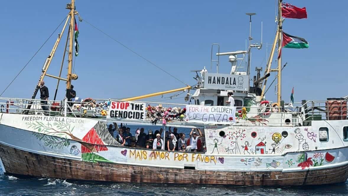 Israeli Forces Seize Activist Boat Handala, Detain Crew in Ashdod | Leaders