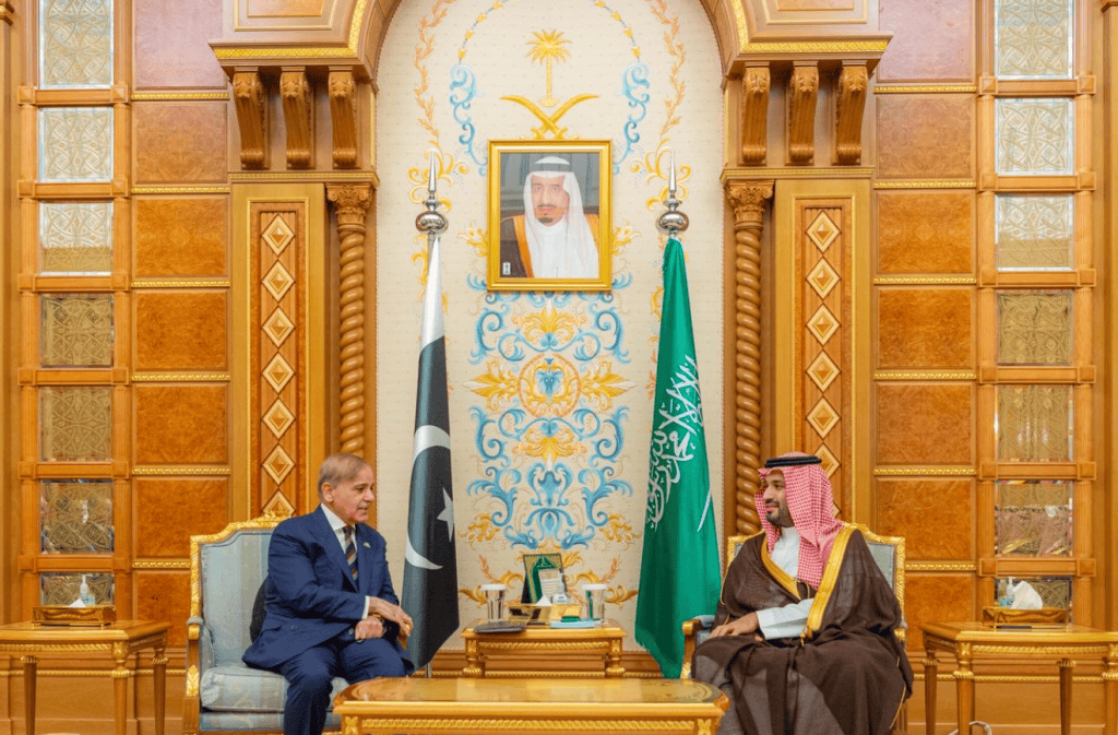 Saudi Crown Prince, Pakistani PM Discuss Bilateral Ties on FII9 ...