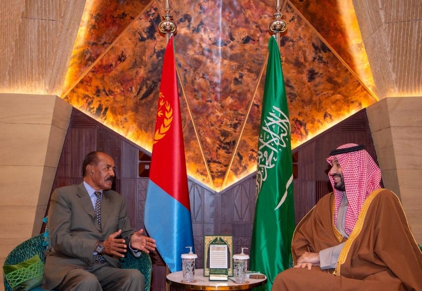 Saudi Crown Prince Meets Eritrean President, UN Secretary-General in ...