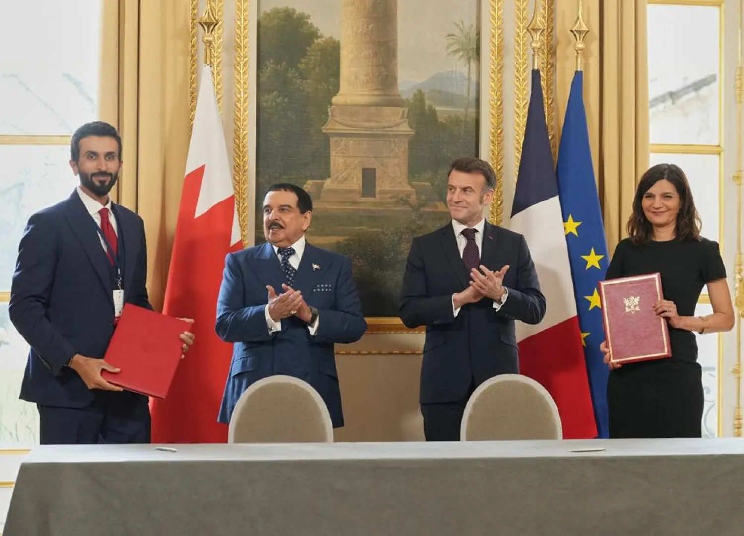 Bahrain, France Sign Joint Defense Cooperation Agreement in Paris | Leaders